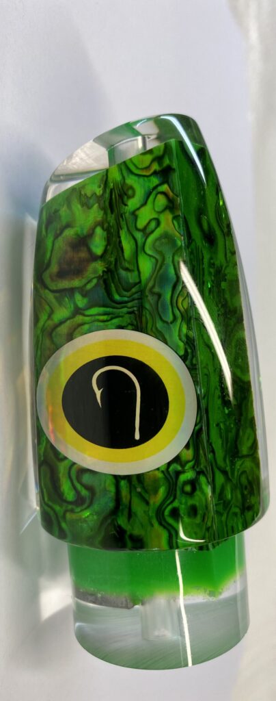 *Junior Big Swimmer Green Paua* - Hooker Fishing Tackle