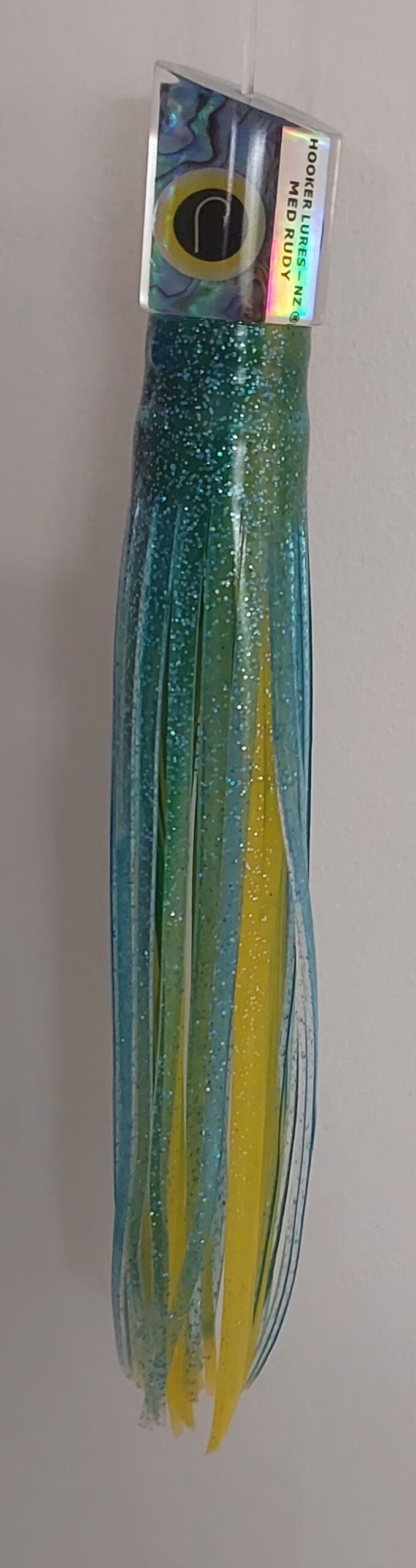 "The Mahi" - Med - Rudy - Blue Paua Head - Un-Rigged - Hooker Fishing Tackle